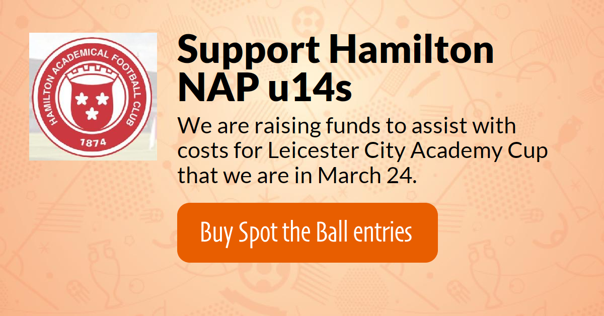Support Hamilton NAP u14s