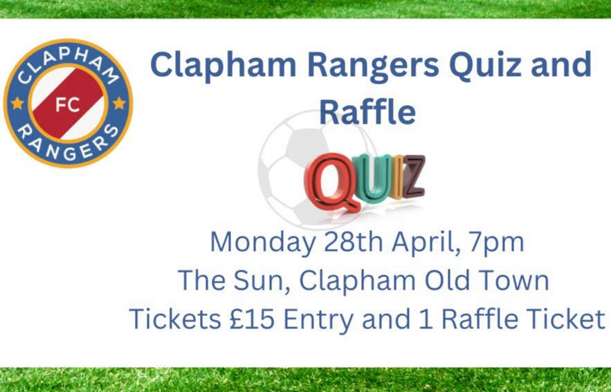 Clapham Rangers Quiz Night Tickets